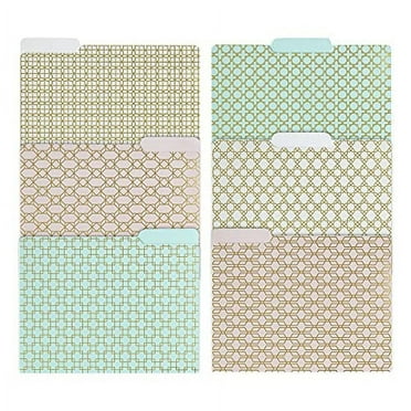 Current Grande Fleur File Folders - Set of 24 (6 Designs) 1/3 Cut ...