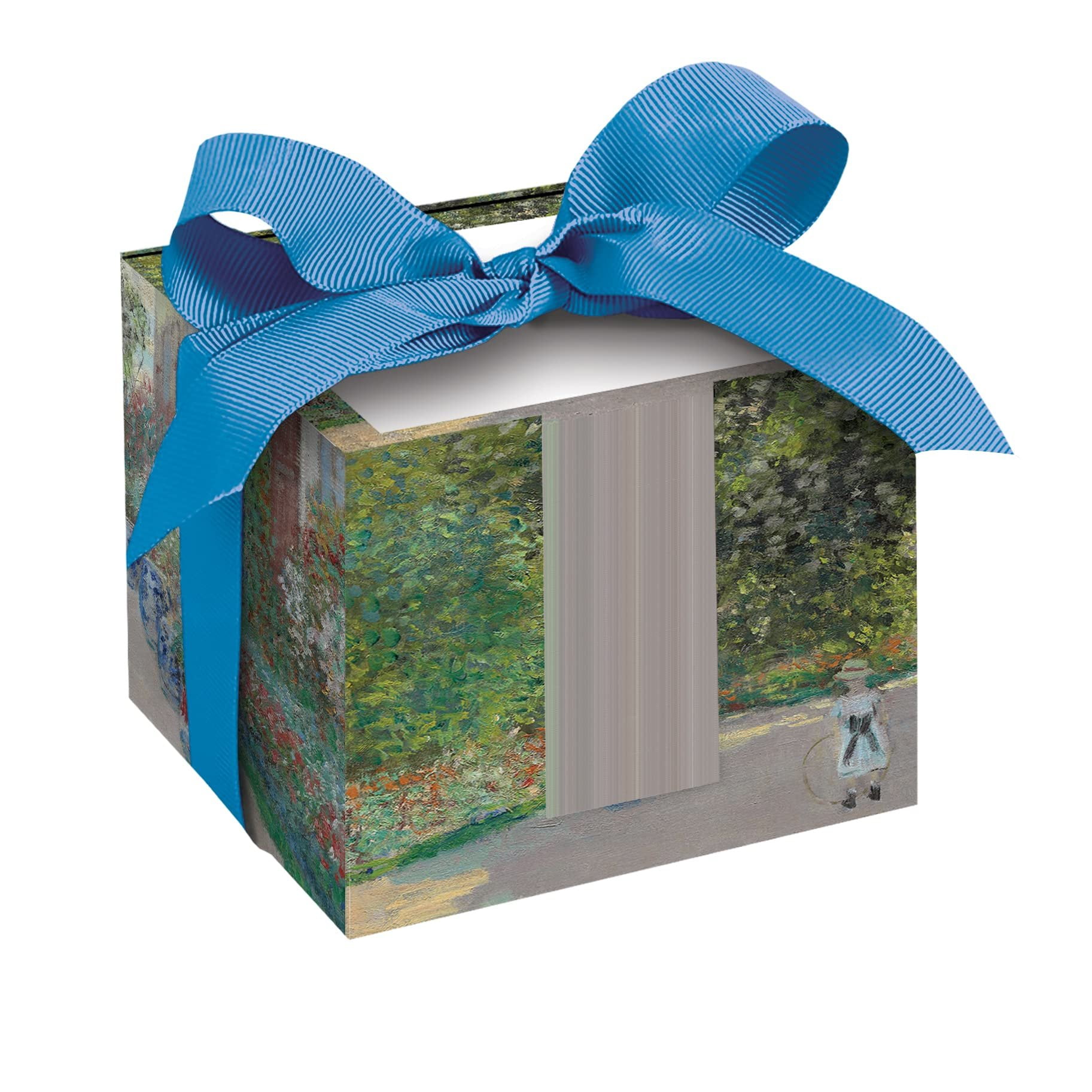 Decorative Fine Art Non-Stick Note Cube Paper Pad 4-Inch, 700 Sheets ...