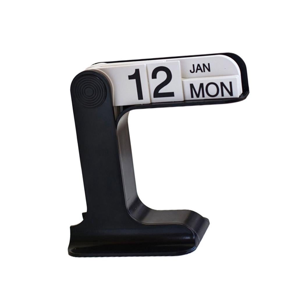 Decorative Flipping Calendar with Dates Week Month Displays Desk ...