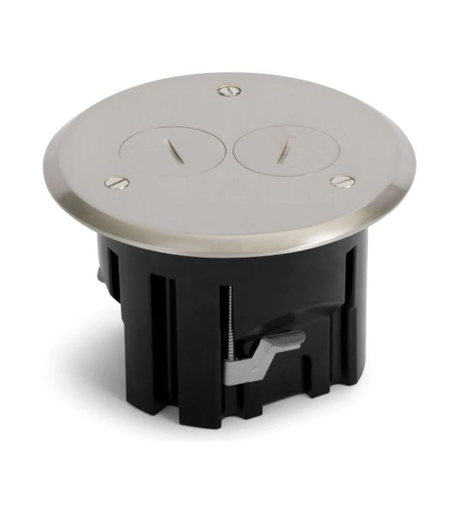 Decorative Floor Box Kit (Screw Plugs & Lids) (, Round - Screw Plugs ...