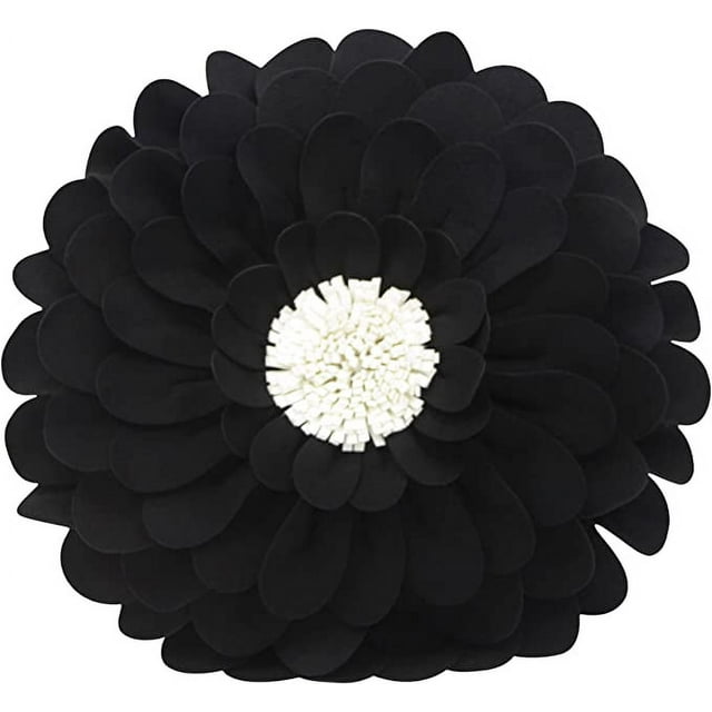 Decorative Flower Pillows – 3D Happy Daisy Flower Throw Pillow - Design ...