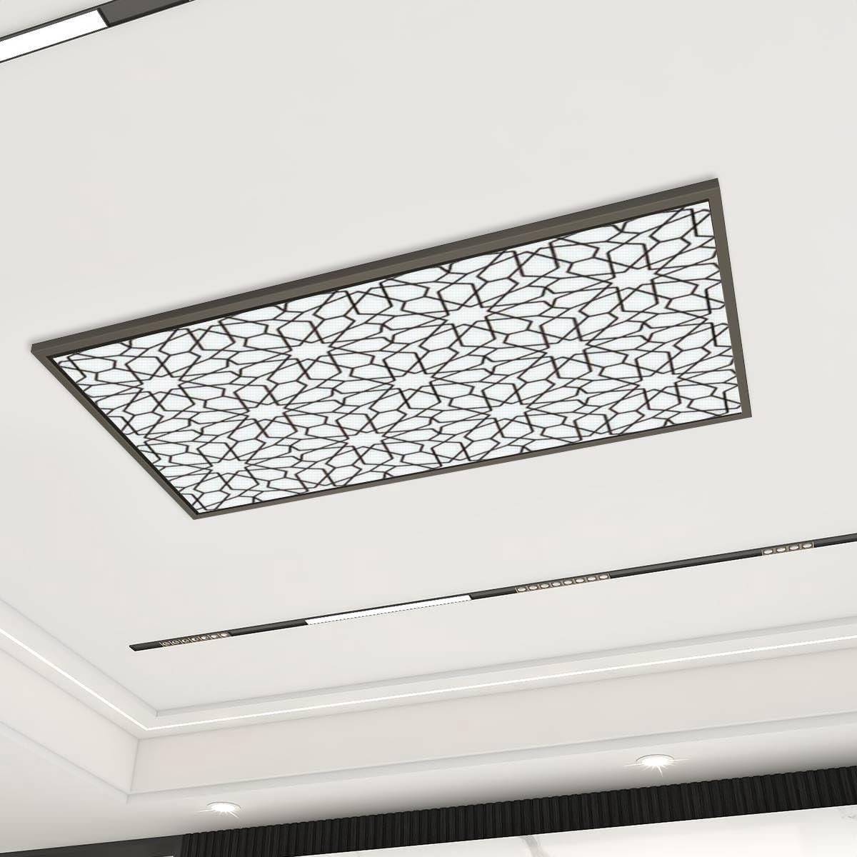 AFWADFWA Fluorescent Light Covers Arabian Persian Multicolor Lamp ...