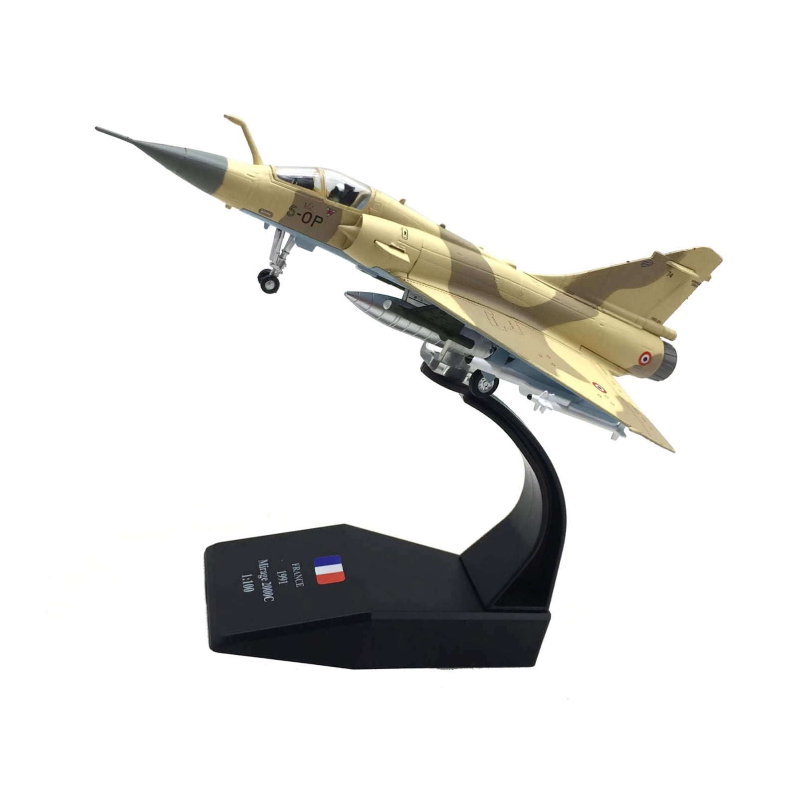 Decorative French Air Force Mirage 2000 Model Airplane Quality Diecast ...