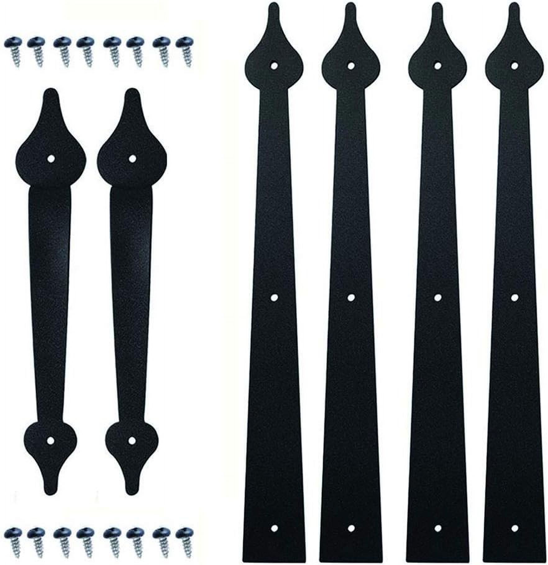 Decorative Garage Hinge 4 Hings and 2 Handles Garage Door Hinges ...