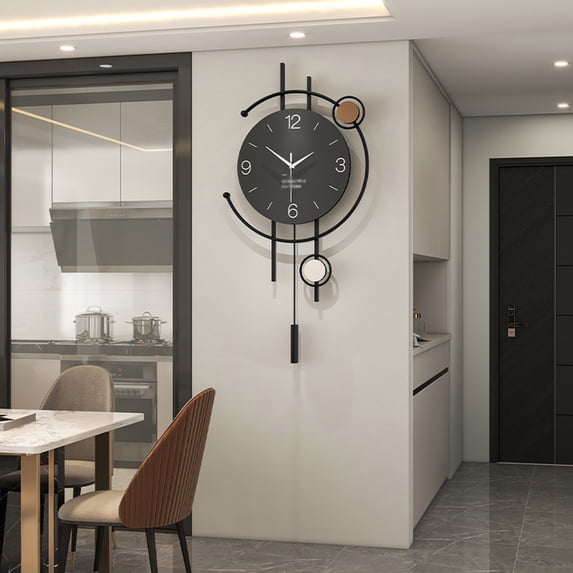 Decorative Geometric Wall Clock for Living Room,Home or Office Decor ...