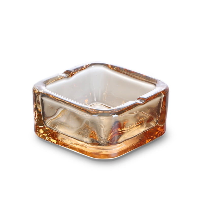 Decorative Glass Ashtray for Office and Home Modern and Portable ...