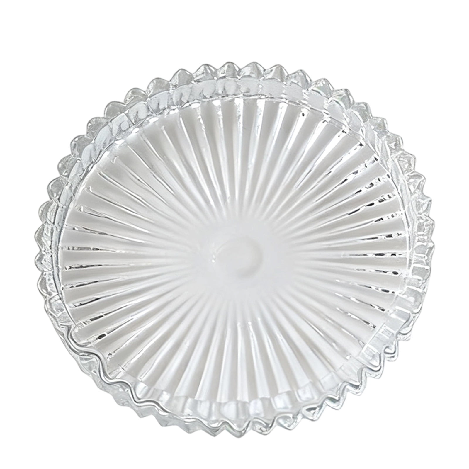 Decorative Glass Plate, Multi-Use Tray for Bathroom, Party & Home Decor ...