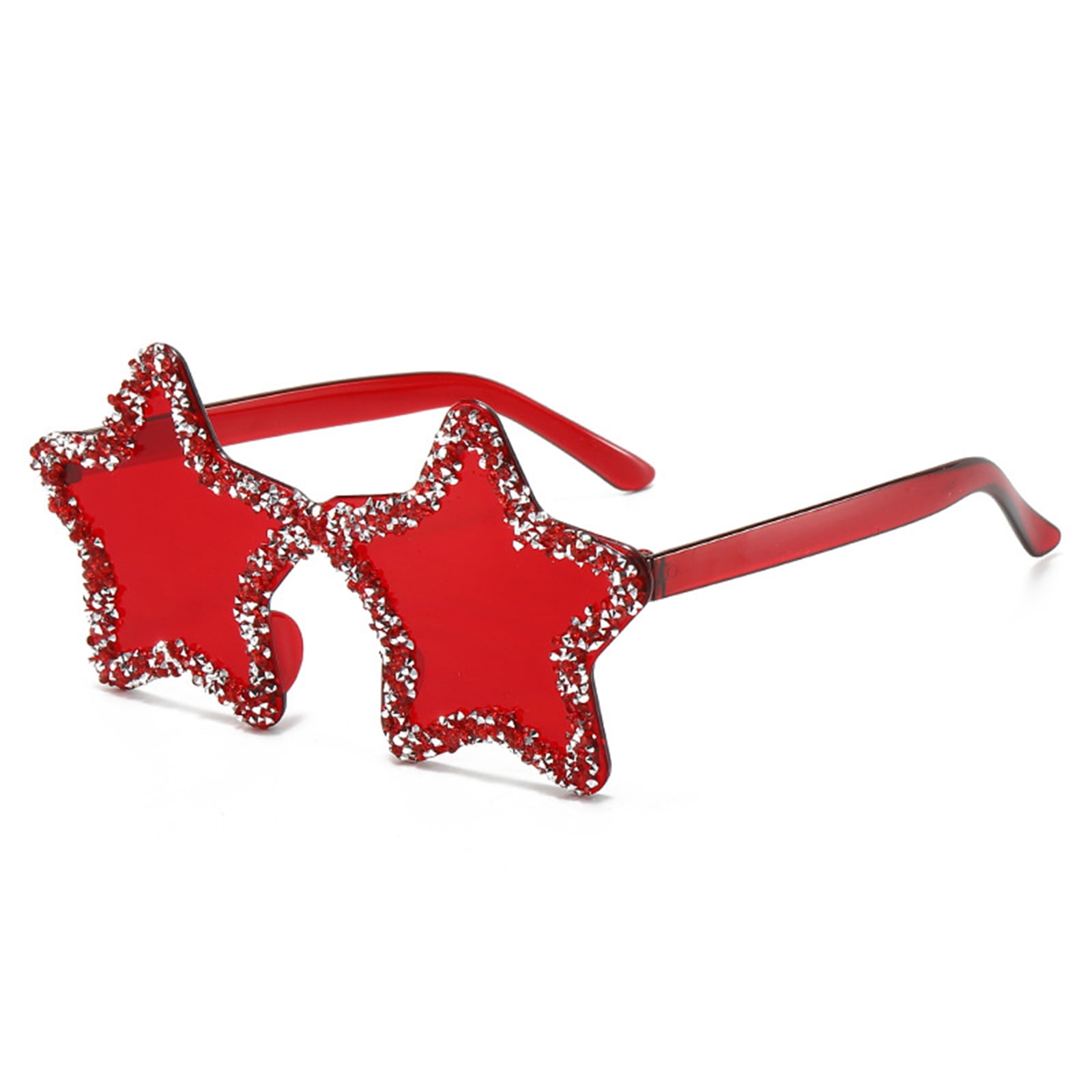 Decorative Glittering Star Eyeglasses Trendsetters for Vacation Dress ...