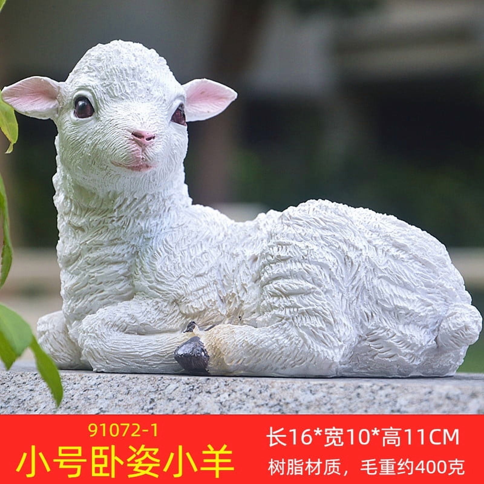 Decorative Goat Model Lovely Goat Ornament for Landscape Miniature ...