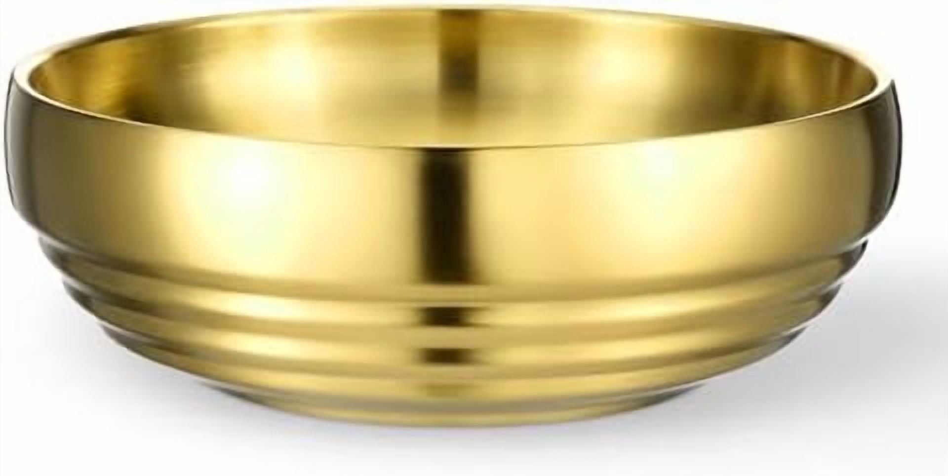Decorative Gold Bowl, 7.4 Inch, Stainless Steel, Modern Style, Catch ...