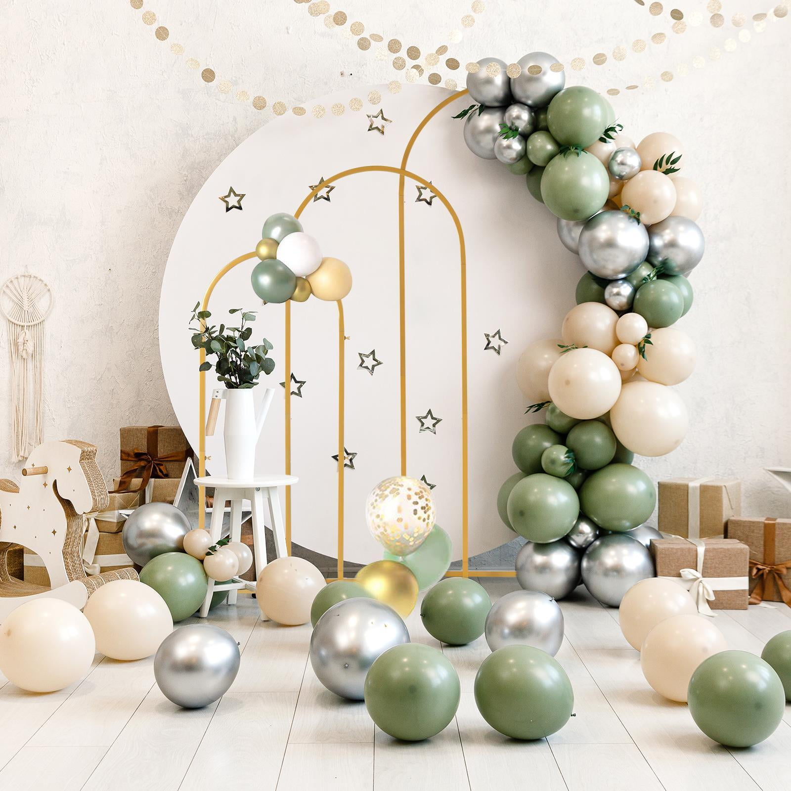 Decorative Gold Metal Arch Backdrop Stand 6FT 5FT 4FT for Events ...