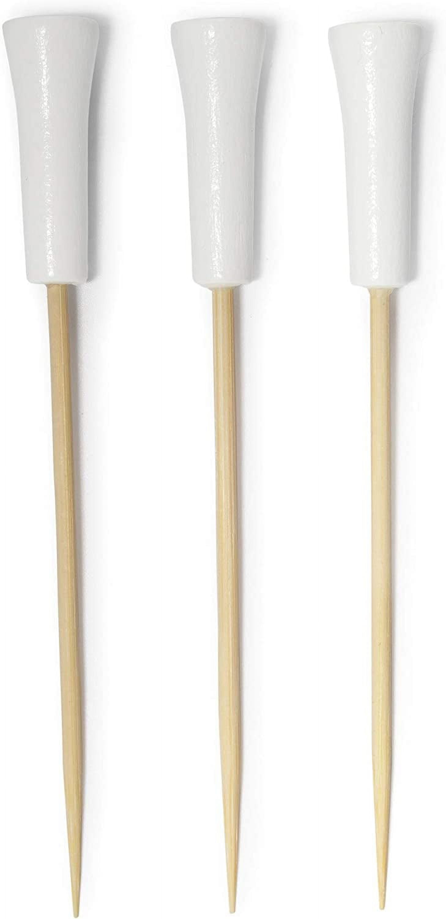 Decorative Golf Tee Bamboo Cocktail Sandwich Skewer Picks - 4.25 ...