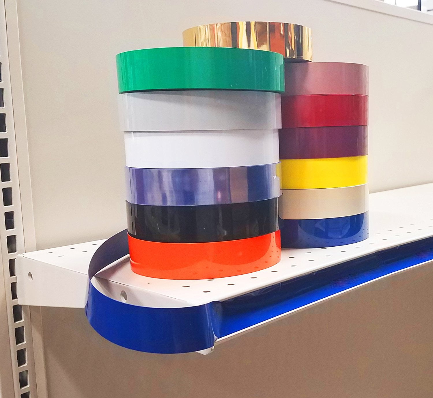 Decorative Gondola Shelving Vinyl Insert for Ticket Channel 130' x 1.25 ...