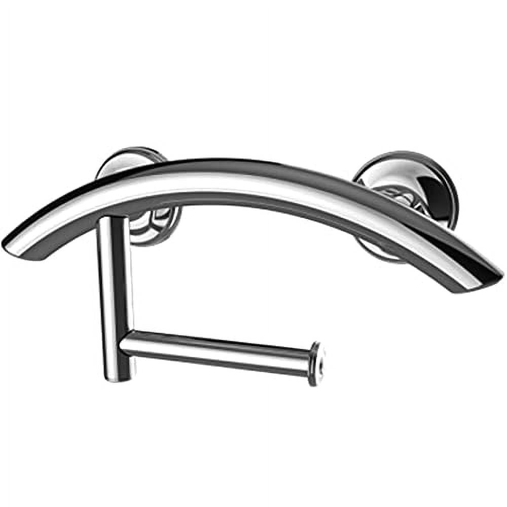 Decorative Grab Bars 3 In 1 Safety Towel Bars With Toilet Paper