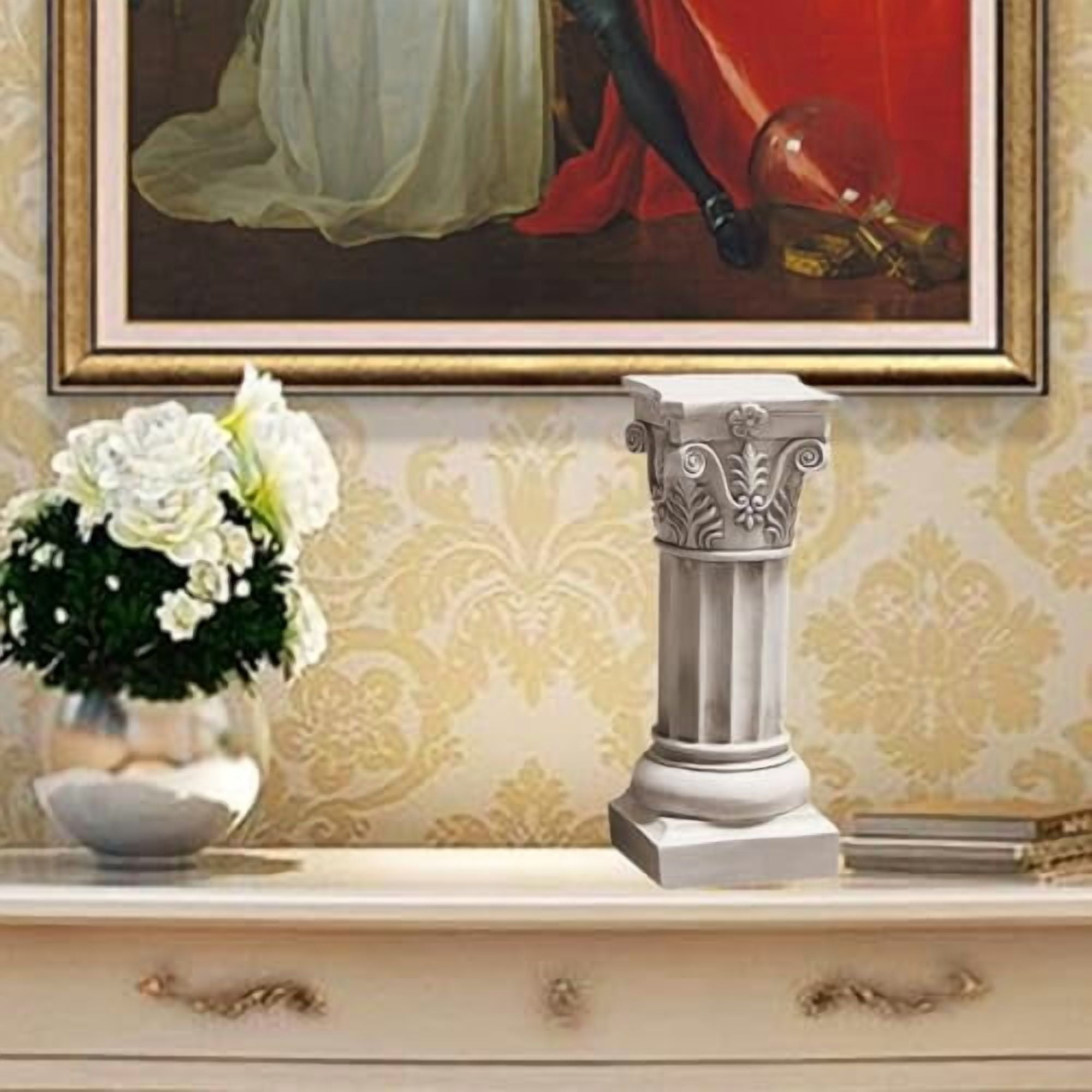 Decorative Greek Statue Roman Column Figure for Garden and Indoor Use ...