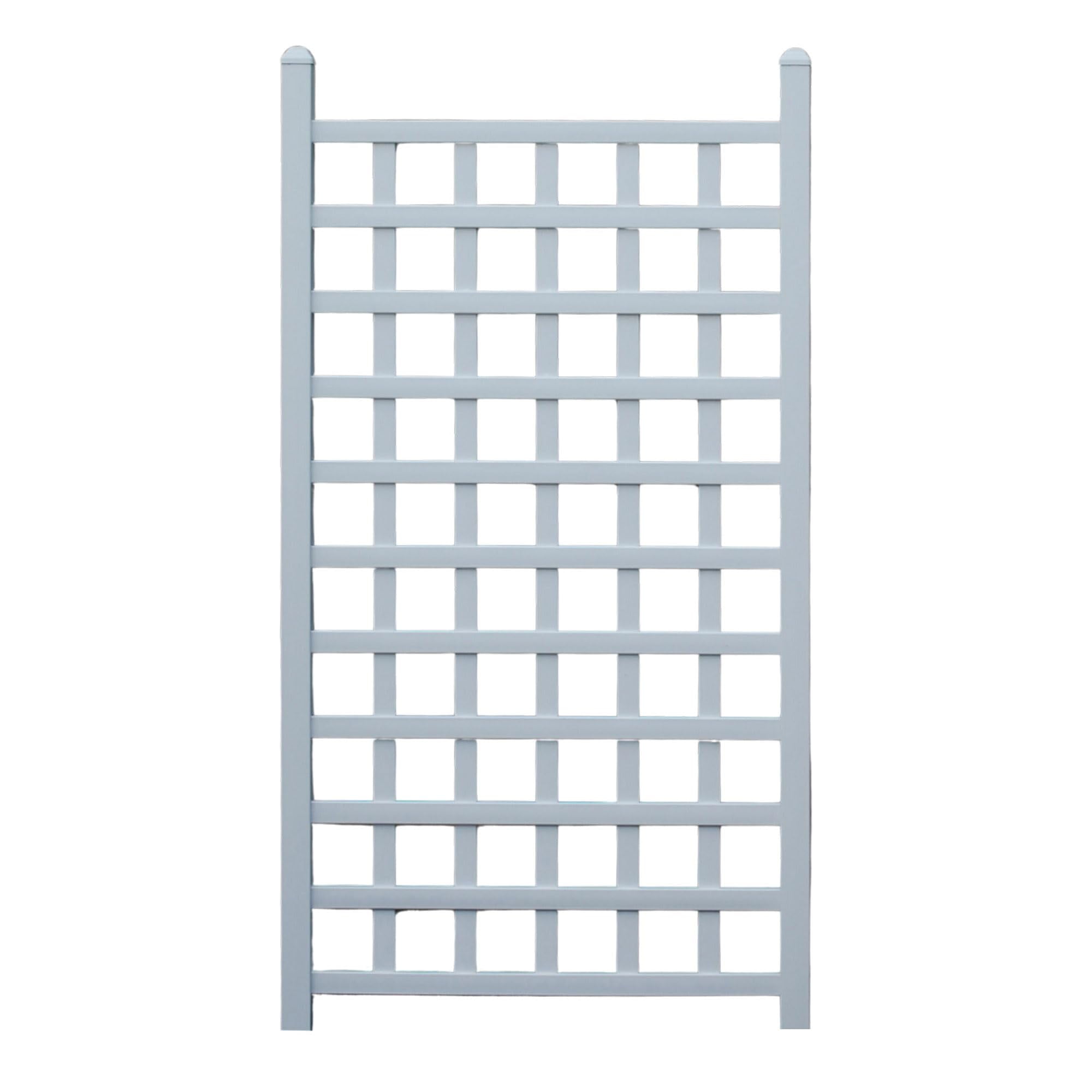 Decorative Grid Trellis for Garden, Vinyl Plant Support Frame Outdoor ...
