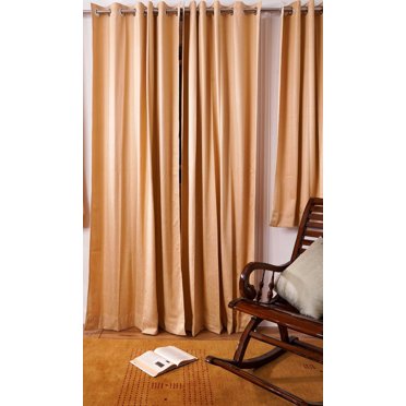 Keighleyann Linen & Poly Grommet Pair Panels - Walmart.com