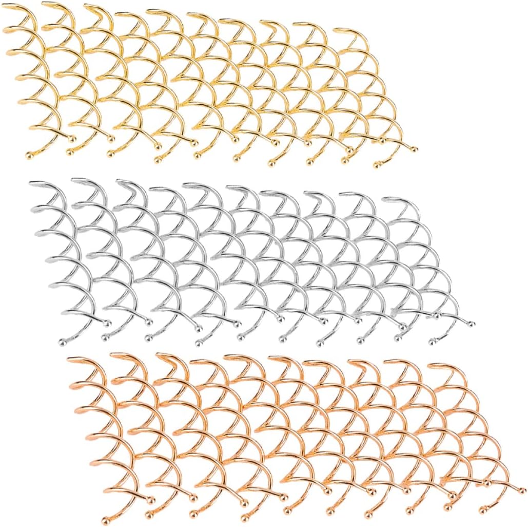 Spiral Barrette Decorative Hair Clips French Braid Tool 30pcs Practical ...