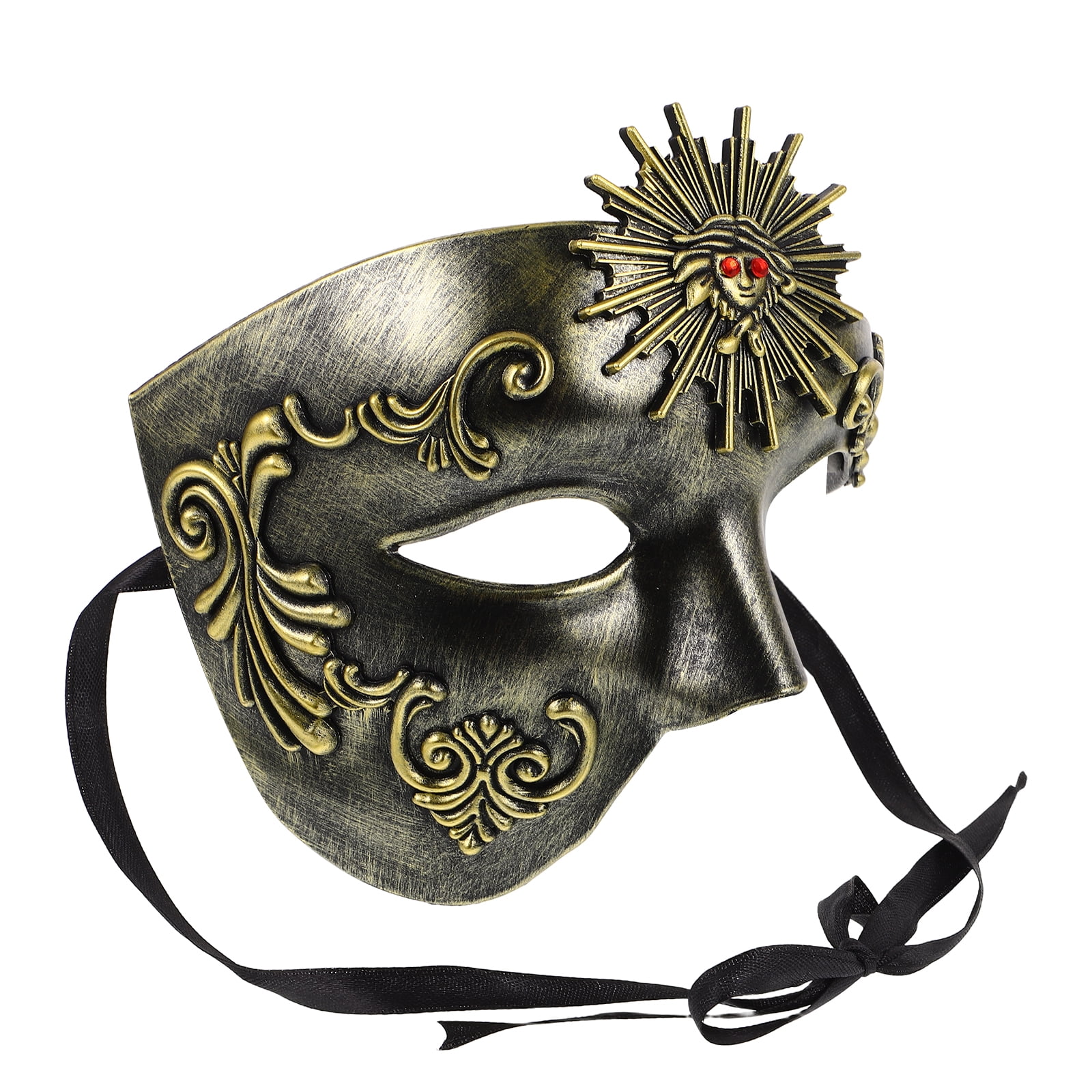 Decorative Half Face Masquerade Mask For Men And Women Party Mask Prop ...