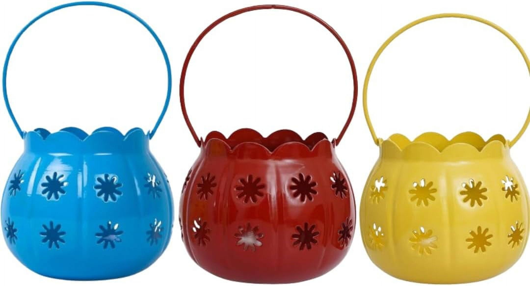 Decorative Hanging Candle Lantern Holder for Home Decor, Set of 3, ( 7 ...