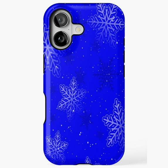 Decorative Holiday Snowflake Pattern Winter Design with iPhone 17 ...