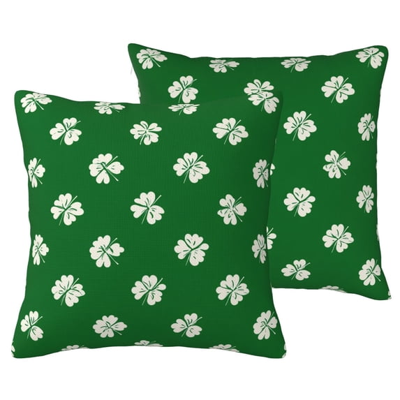 Decorative Holiday Throw Pillow Covers 2 Pack, St. Patrick's Day Theme ...