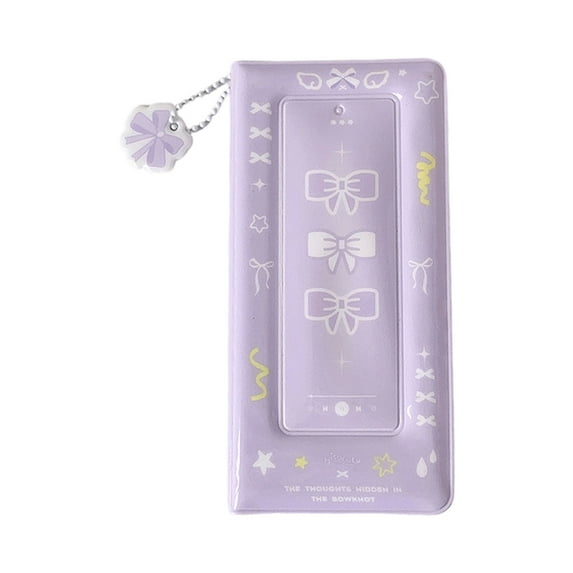 Decorative Hollowed Out Cover Photo Book 4 Slot Per Page Bowknot ...