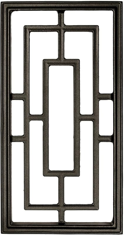 Decorative Insert for Fencing, Gates, Home, Garden - Rectangular, 9" X ...