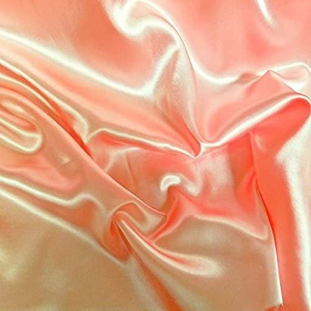 Decorative International Silk Inc Satin- Charmeuse Fabric 60" Inch Wide ...
