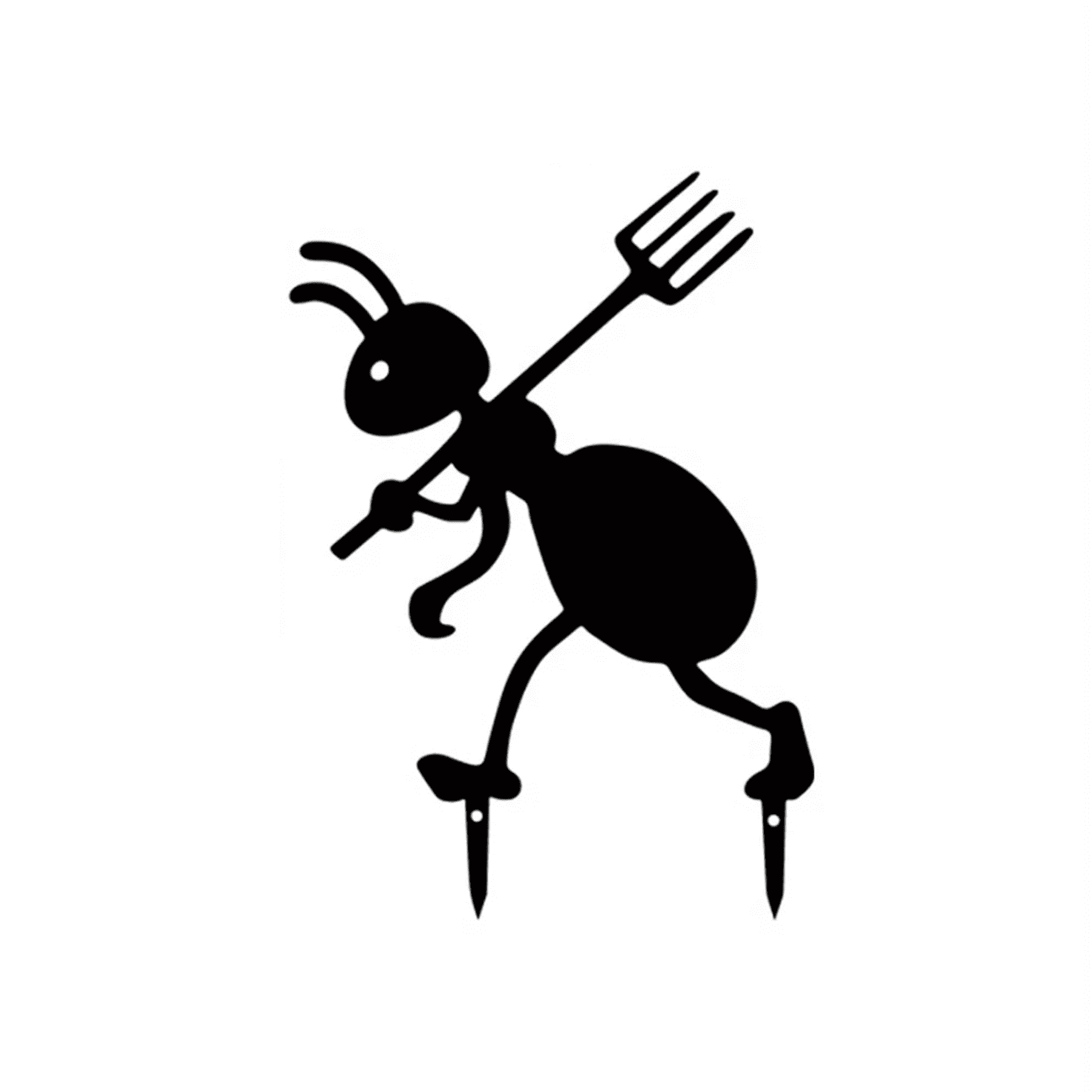 Decorative Iron Ant Garden Stake,Outdoor Metal Yard Art for Lawn, Patio ...