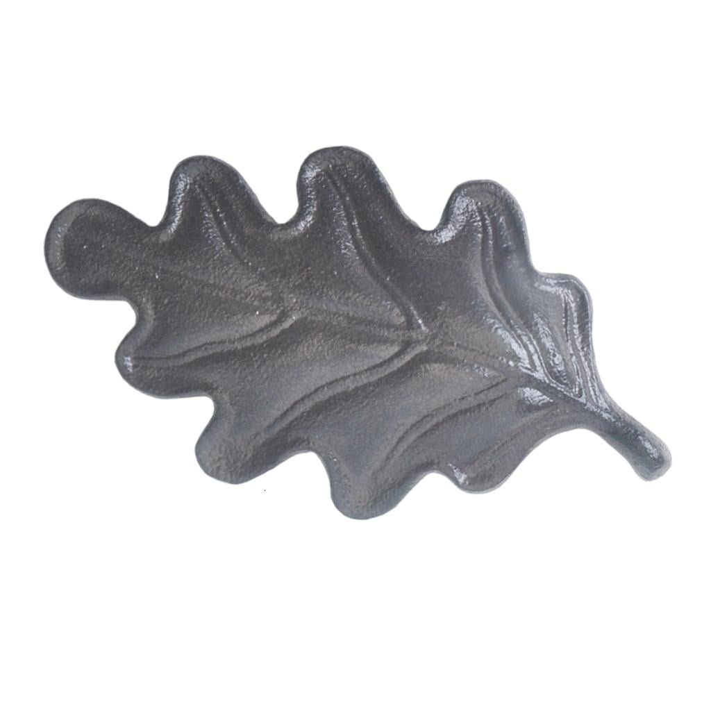 Decorative Iron Leaf Door Stoppers Windproof Waved Shape Home Office ...