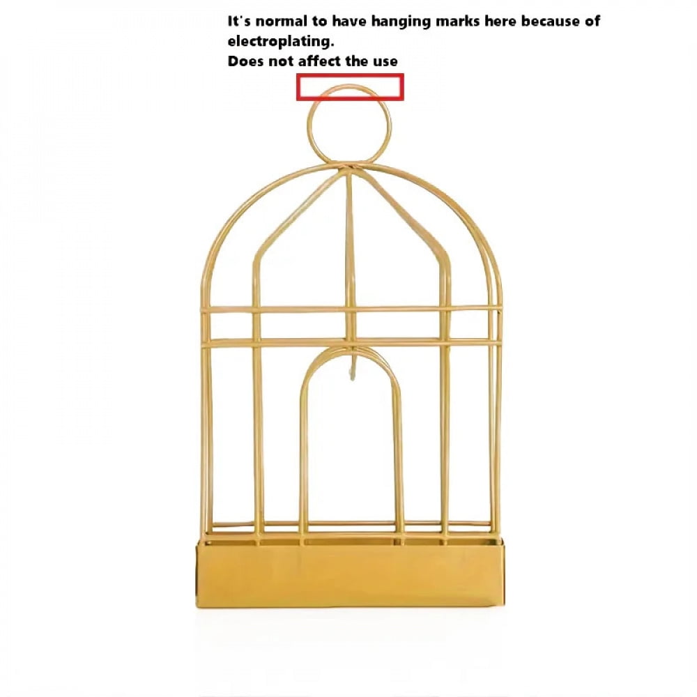 Decorative Iron Mosquito Repellent Disc Stand - Retro Birdcage Design ...