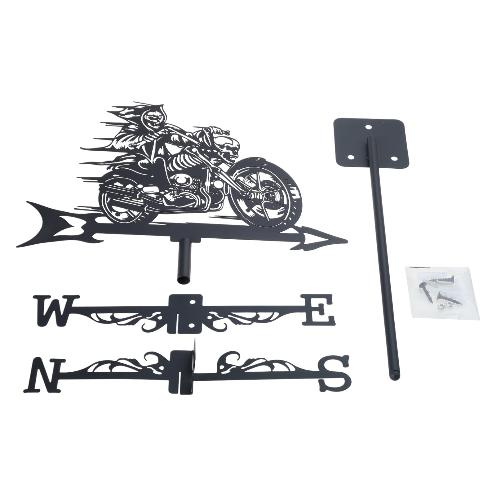 Decorative Iron Weather Vane Weathervane Perfect for Roofs and Outdoor ...
