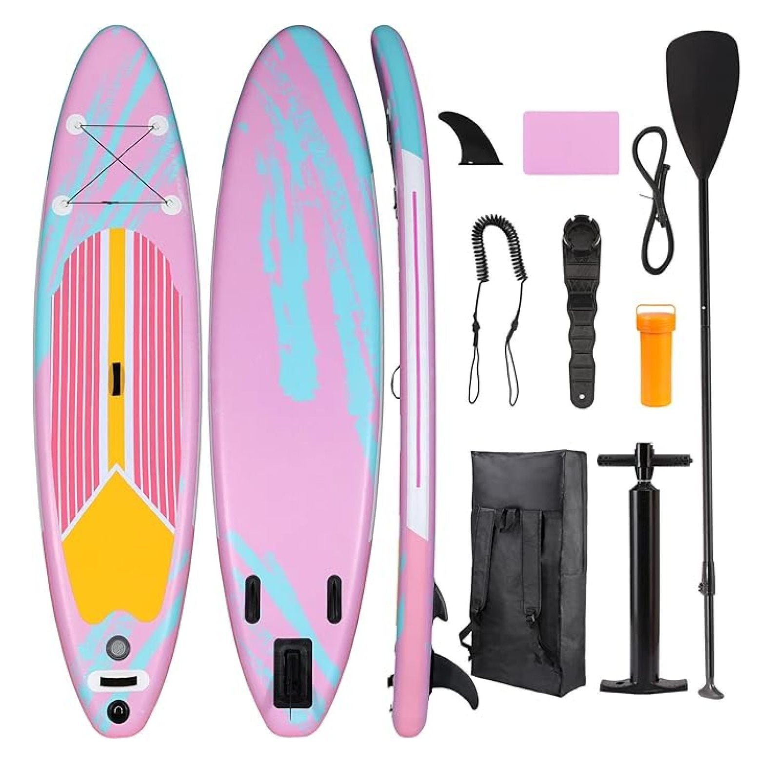 10/11/12FT Inflatable Stand Up Paddle Board W/ Accessories, Surf Board ...