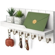 Key Holder Mail Organizer Wall Mount Key and Mail Holder Key Rack with ...