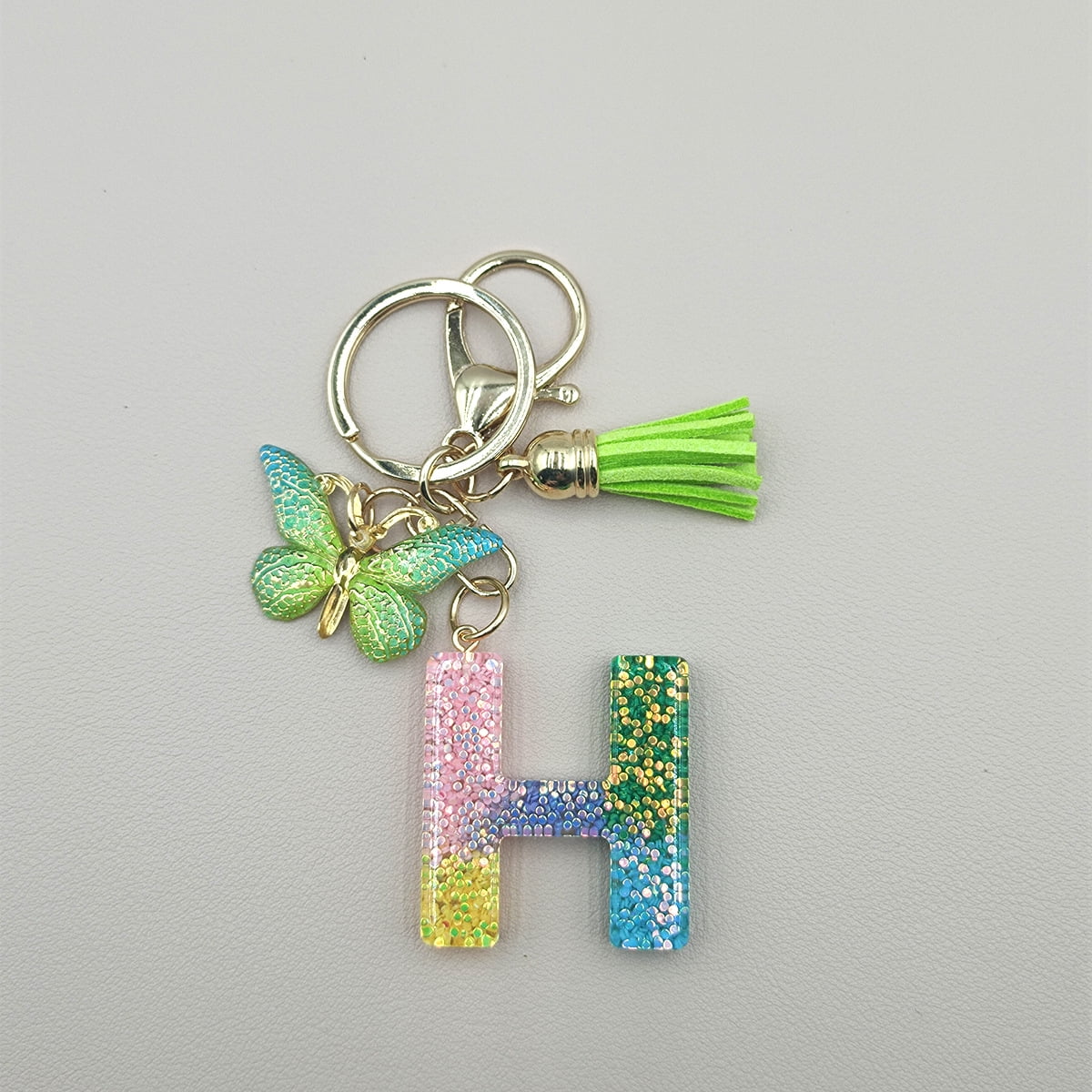 Decorative Keychain,letter keychain,Cute Key Chains for Women Girls ...