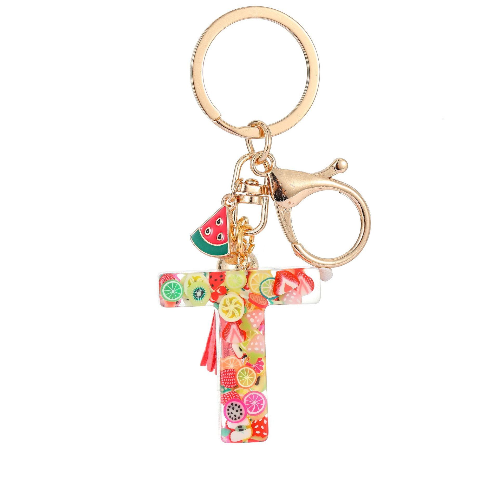 Decorative Keychain,letter keychain,Cute Key Chains for Women Girls ...