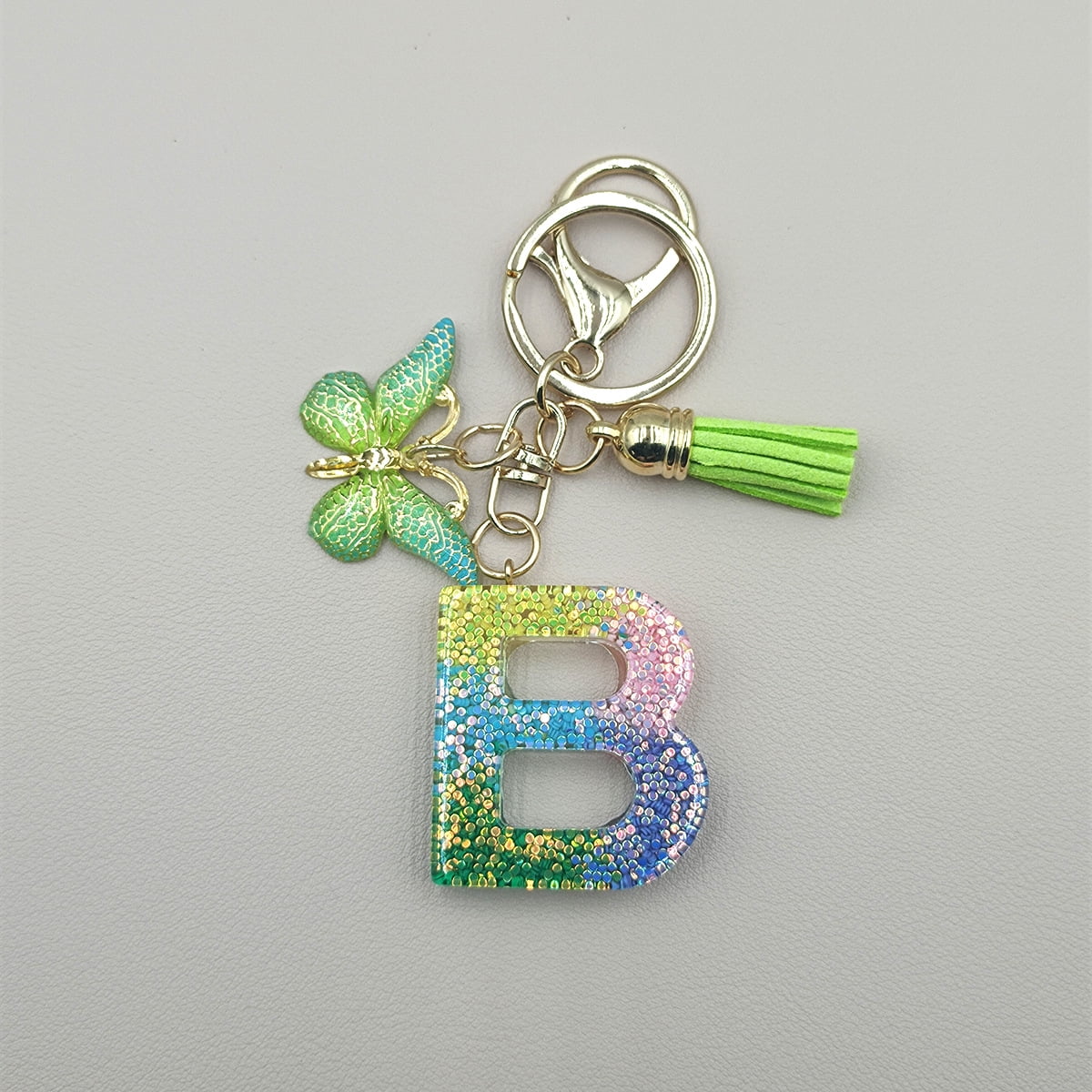 Decorative Keychain,letter keychain,Cute Key Chains for Women Girls ...