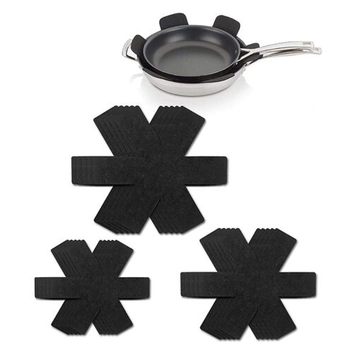 Decorative Kitchen Countertop Saviors, Pot Dividers That Double As Pan ...