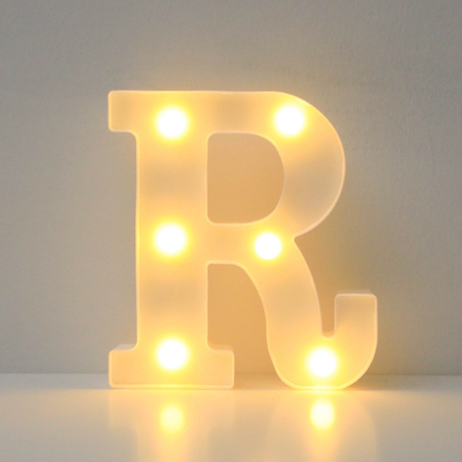 Decorative LED Light up Letters, 6.3" Tall Battery Powered LED Night ...
