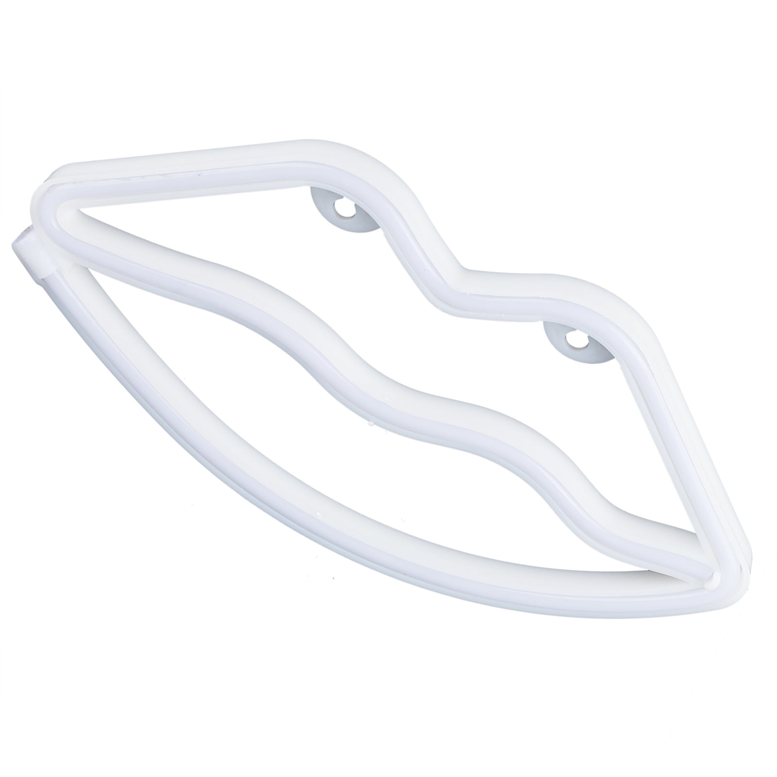 Decorative LED Neon Lip Lamp, USB/Battery Powered, 5V, 100LM Brightness ...