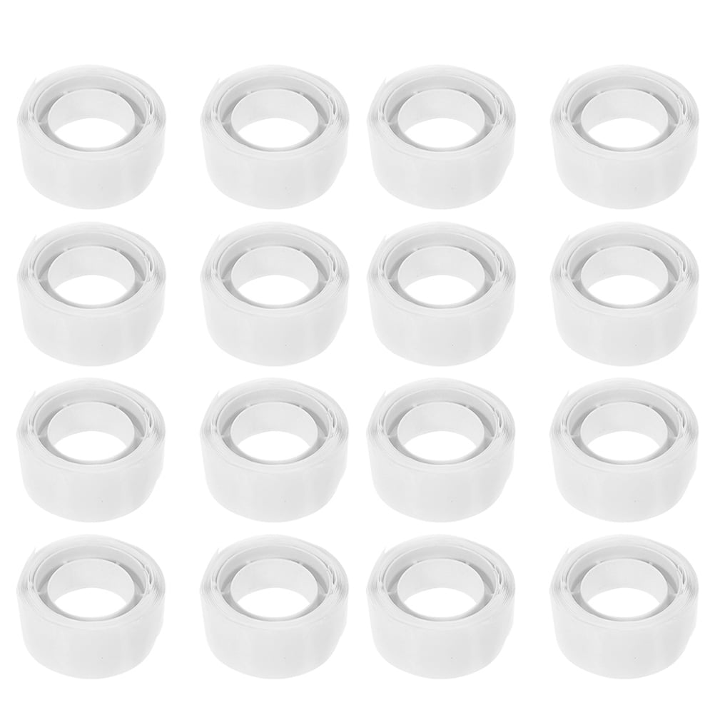 Decorative Labels Clear 18 Rolls Transparent Dot Glue Double Sided ...
