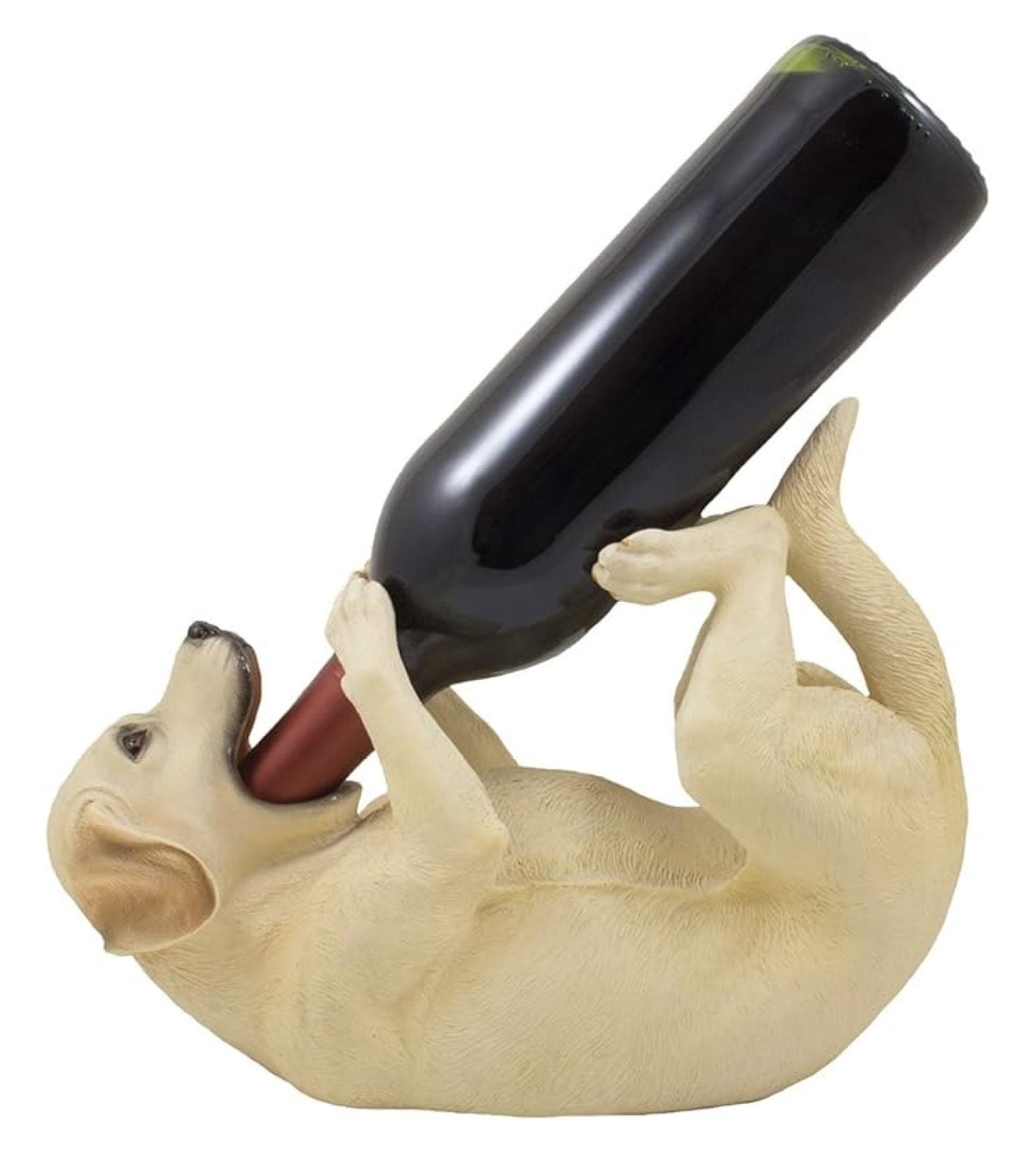 Decorative Labrador Retriever Wine Bottle Holder for Pet or Canine ...