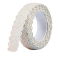 Decorative Lace Ribbon Tape 1.7MX1.5cm Colored Adhesive Fabric Tape For ...