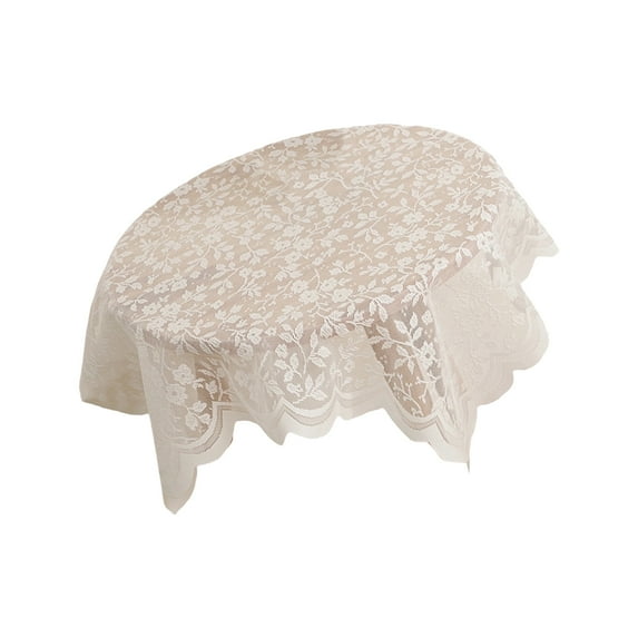 Decorative Lace Table Cover For Coffee Tables Easy Maintenance ...