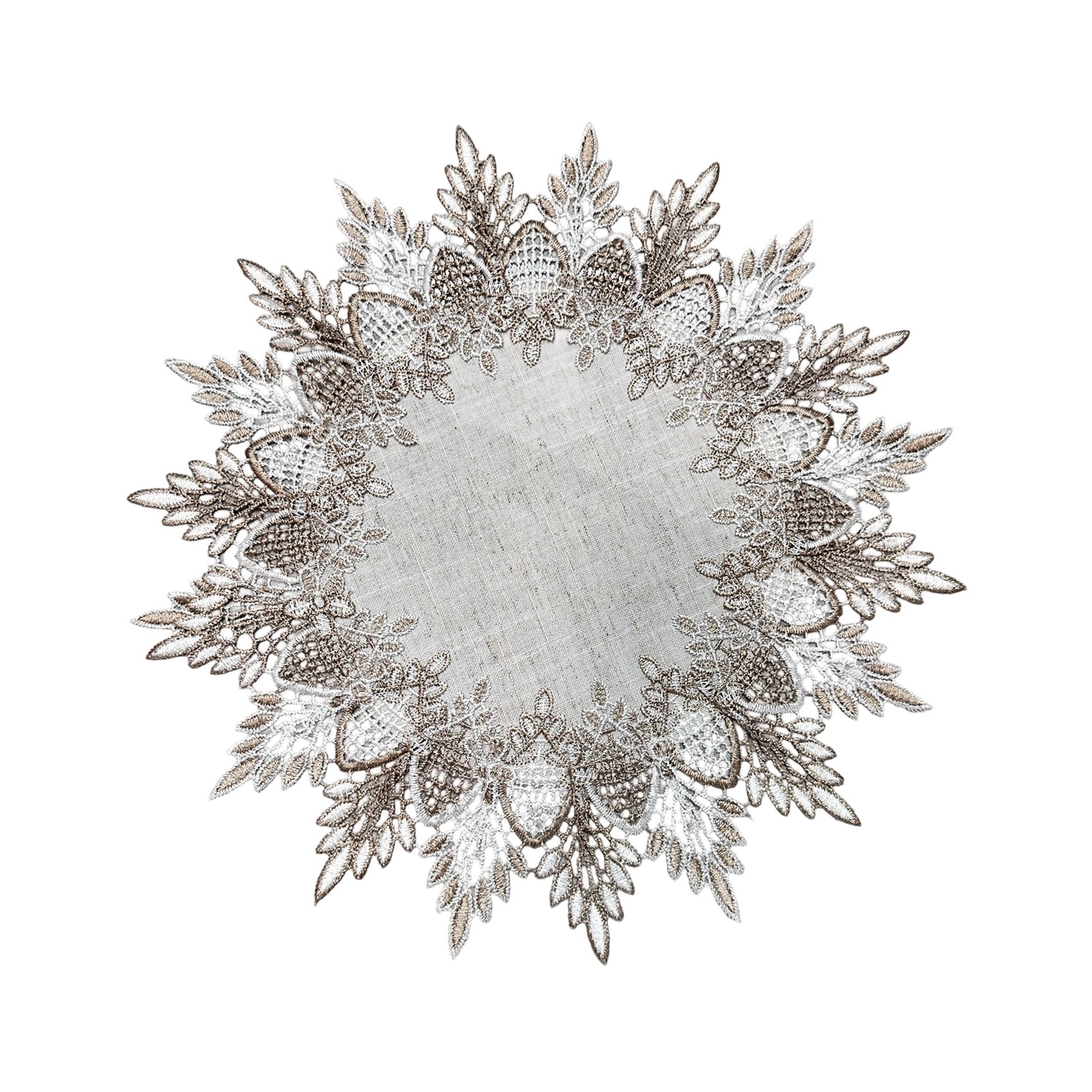 Decorative Lace Table Cover Polyester Fiber Safe for Kids Pet Easy ...