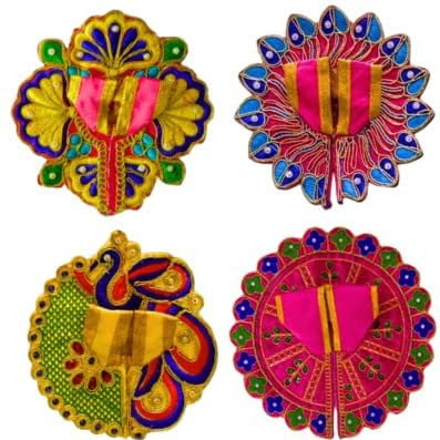 Decorative Ladu Gopal Dress Patches Traditional Indian Design ...