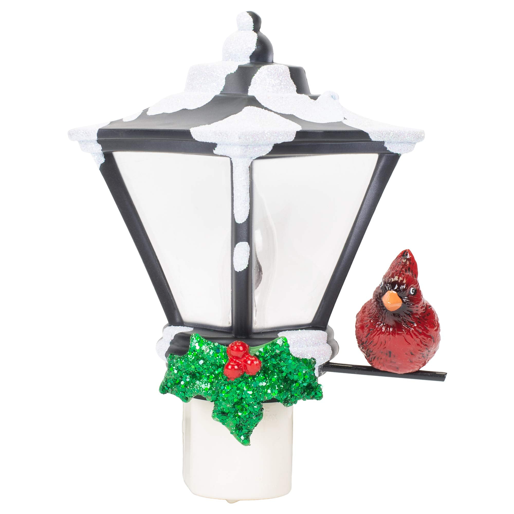 Decorative Lantern and Cardinal C7 Bulb 6 Inch Acrylic Flickering Night ...