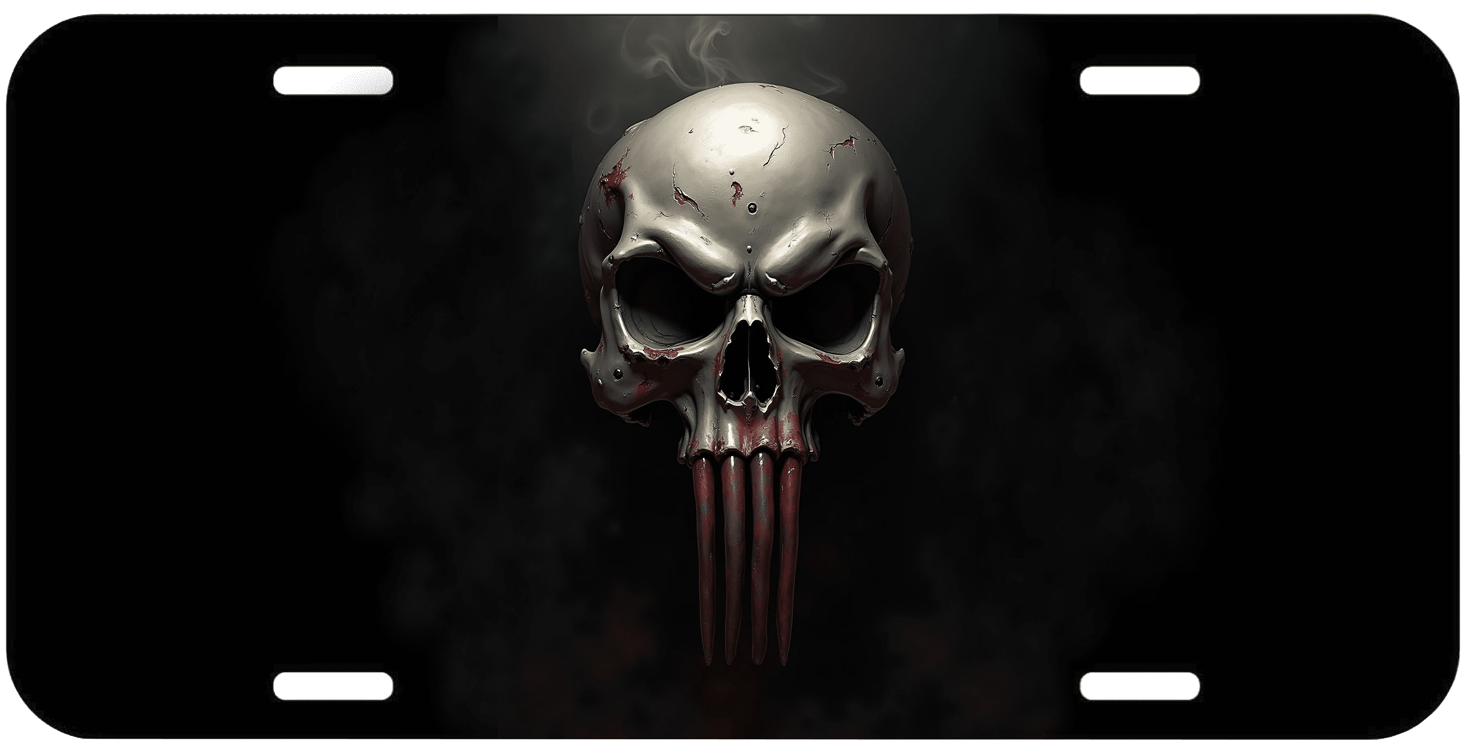 Decorative License Plates For Cyberpunk For Punisher Skull For ...