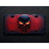 Decorative License Plates For Cyberpunk For Punisher Skull For ...